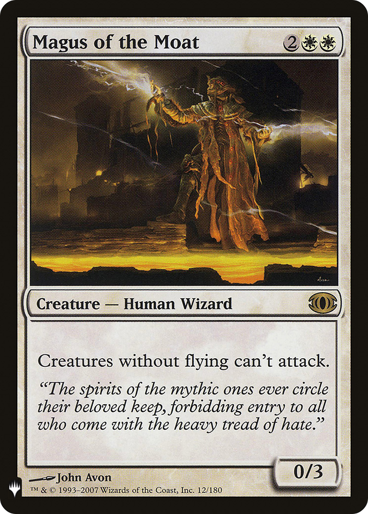 Magus of the Moat (LIST-FUT-12) - The List – Gamers Emporium